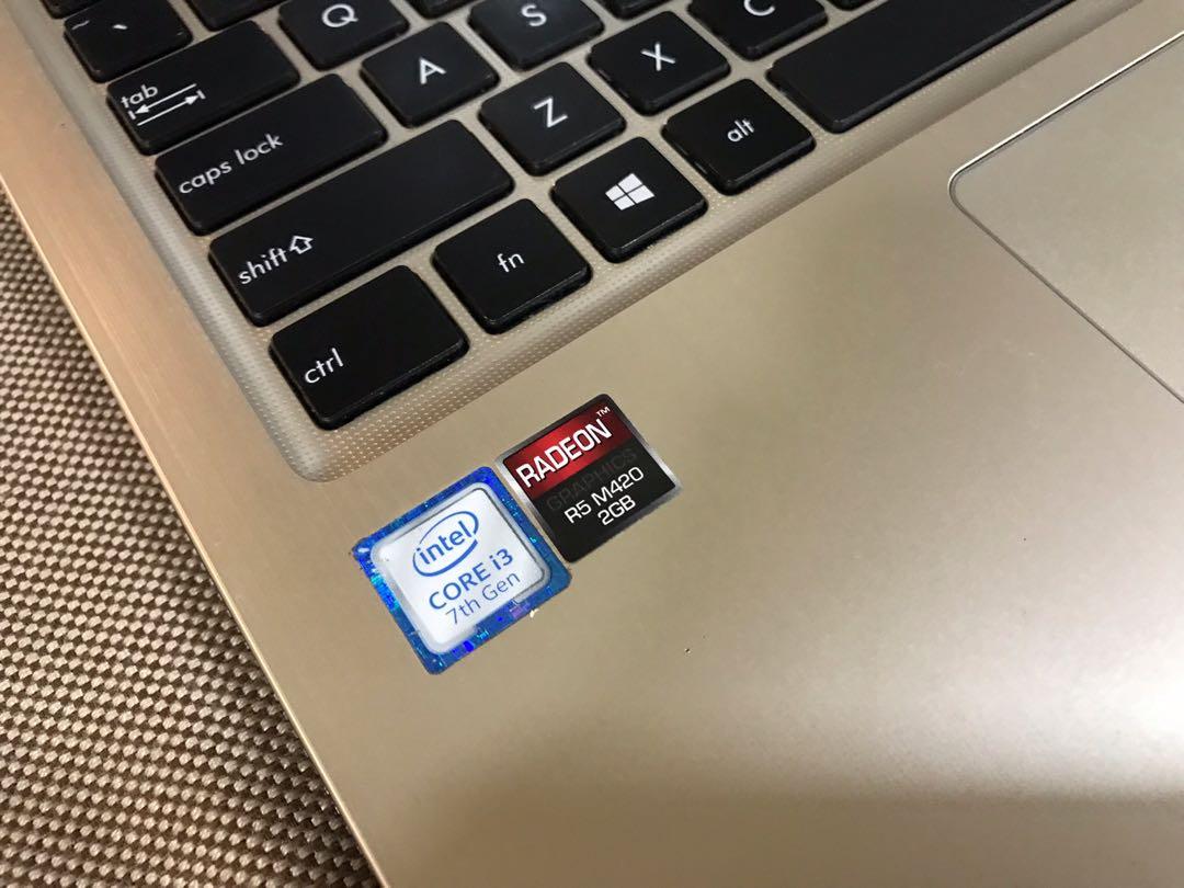 ASUS X540U i3 7th Gen 1TB 4GB Ram 2GB Video Card 15.6 inches Display ...