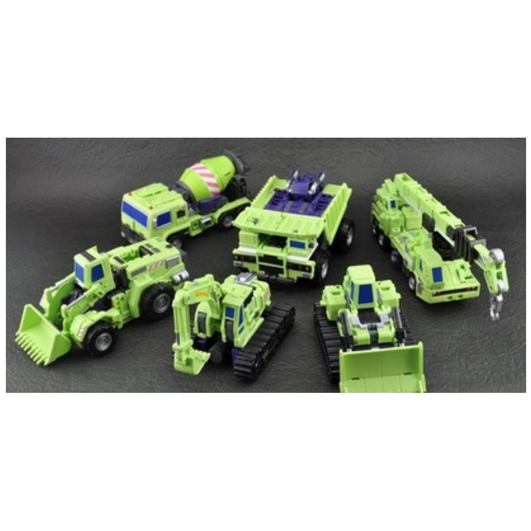 AUTHENTIC Maketoys Giant Type-61 Transformers Devastator Constructicon ...