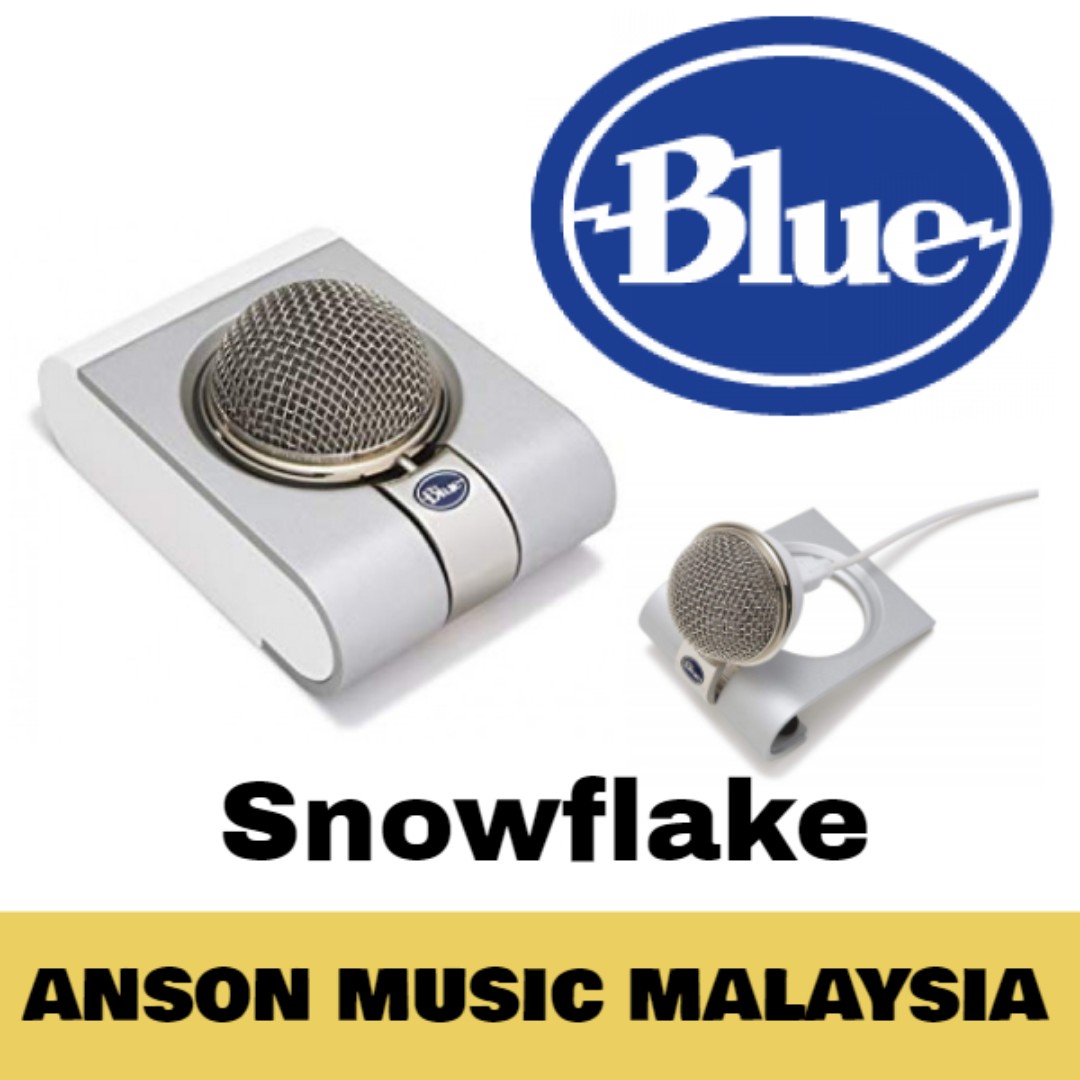 Blue Microphones Snowflake Ultra-Portable High-Fidelity USB MIC, Audio ...