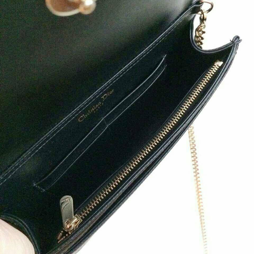 DIOR Diorama WOC Wallet On Chain, Luxury, Bags & Wallets on Carousell