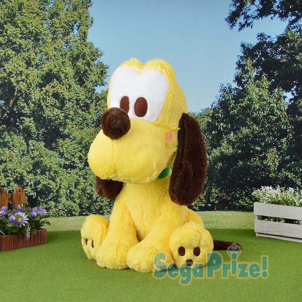 Disney Pluto fluffy Plushy, Hobbies & Toys, Toys & Games on Carousell