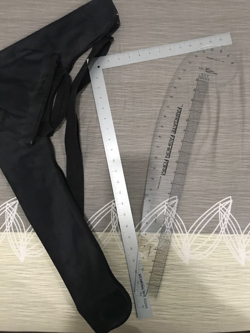 Fairgate French Curve / Hip Curve / L Square with Case on Carousell