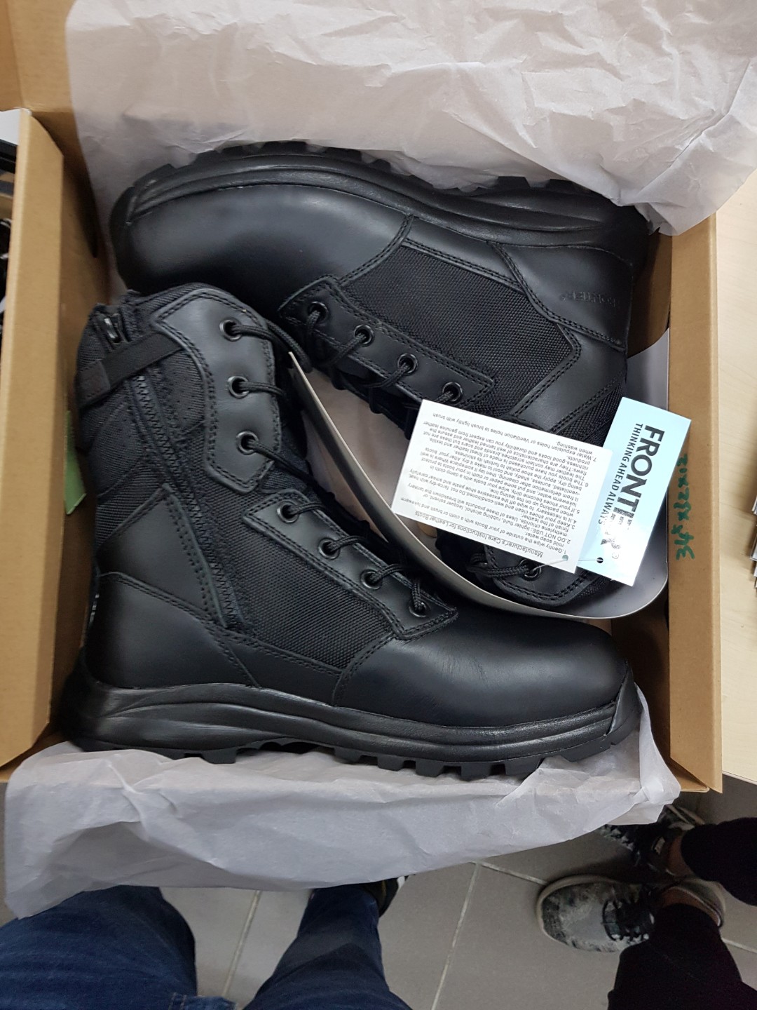 Frontier tactical boots, Men's Fashion, Footwear, Boots on Carousell