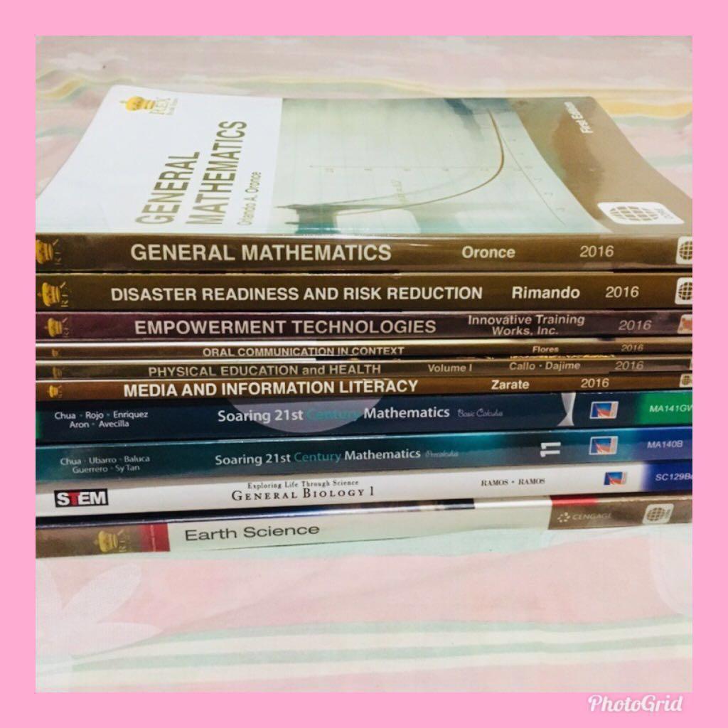 GRADE 11 SHS K-12 TEXTBOOKS ♡, Hobbies & Toys, Books & Magazines ...