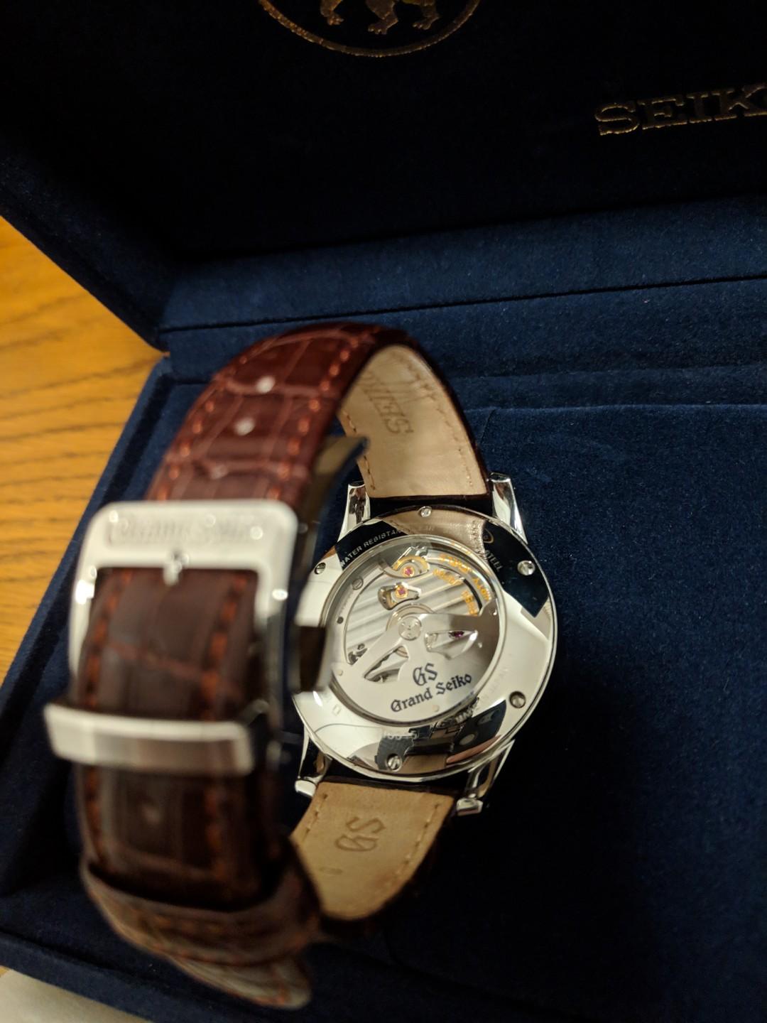 Grand Seiko SBGA057 Spring Drive full set, Luxury, Watches on Carousell