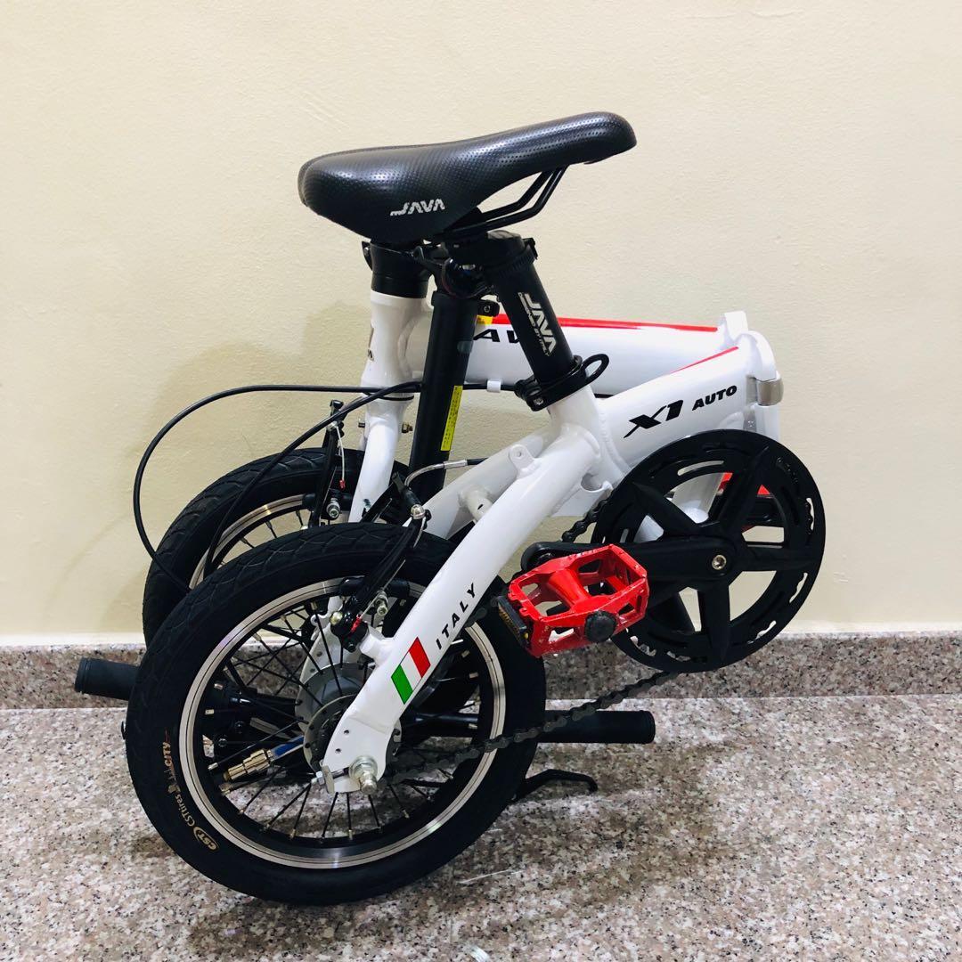 JAVA X1-Auto Folding Bike, Sports Equipment, Bicycles & Parts, Bicycles ...