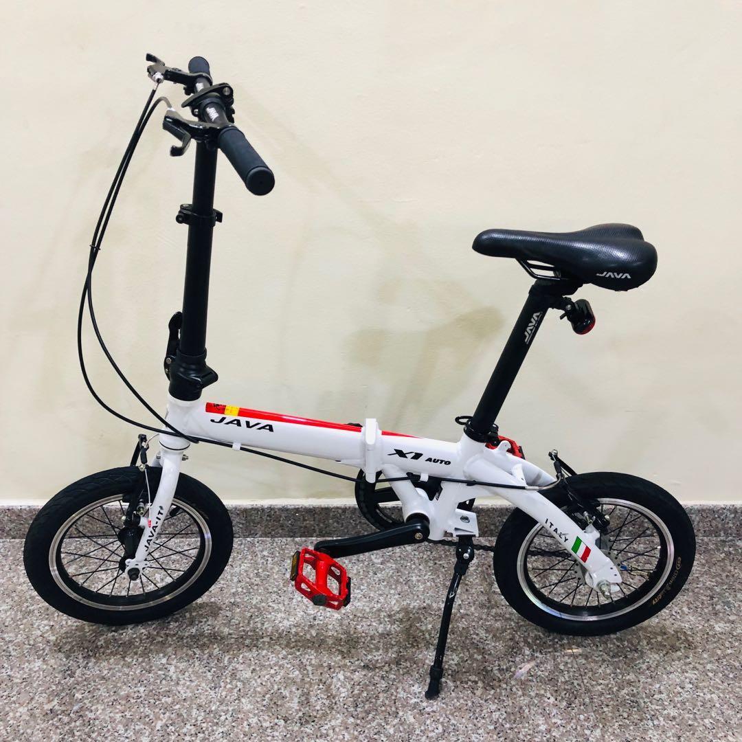 JAVA X1-Auto Folding Bike, Sports Equipment, Bicycles & Parts, Bicycles ...