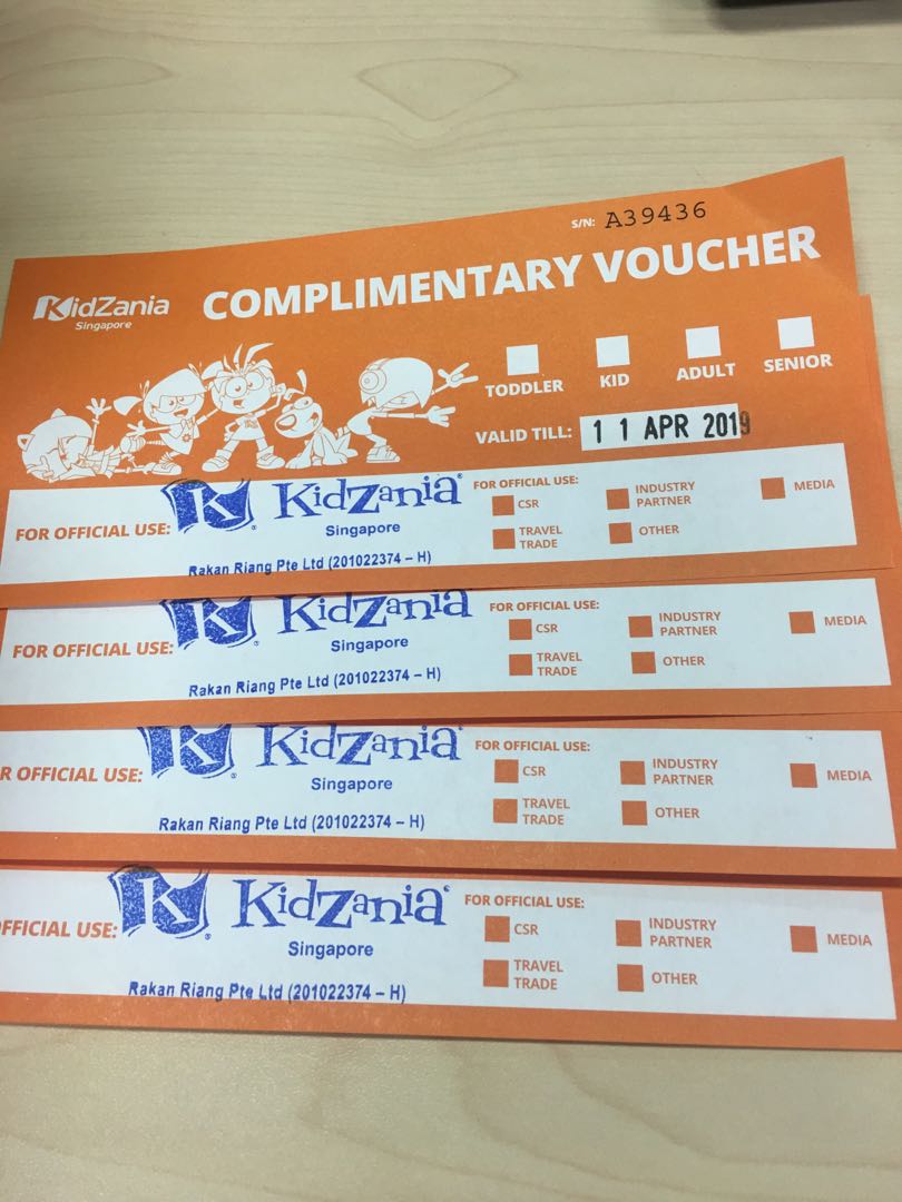 Kidzania, Tickets & Vouchers, Local Attractions & Transport on Carousell