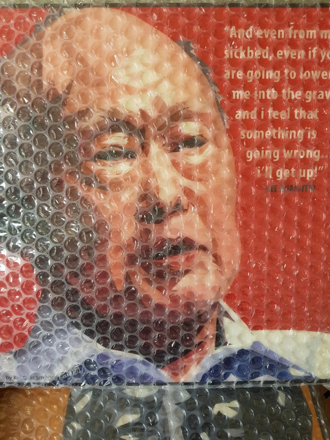 Lee Kuan Yew and Nelson Mandela Pop-Art Picture, Hobbies & Toys ...