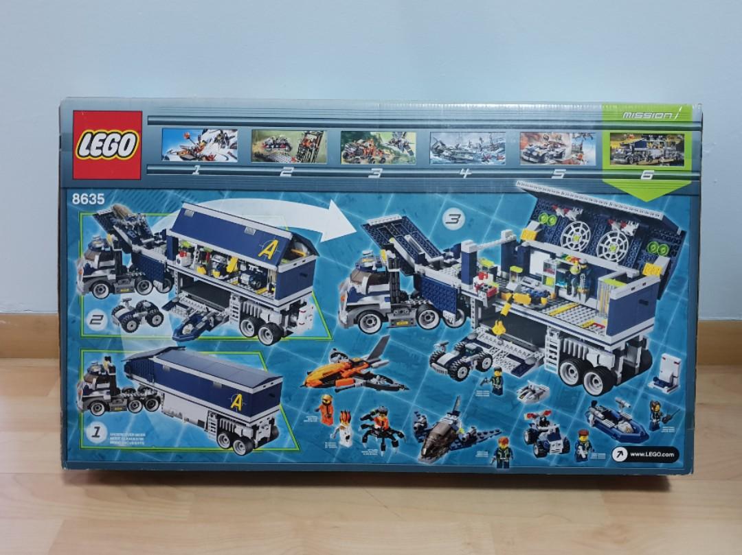 Lego 8635 Agents Mobile Command Center - brand new, Hobbies & Toys ...