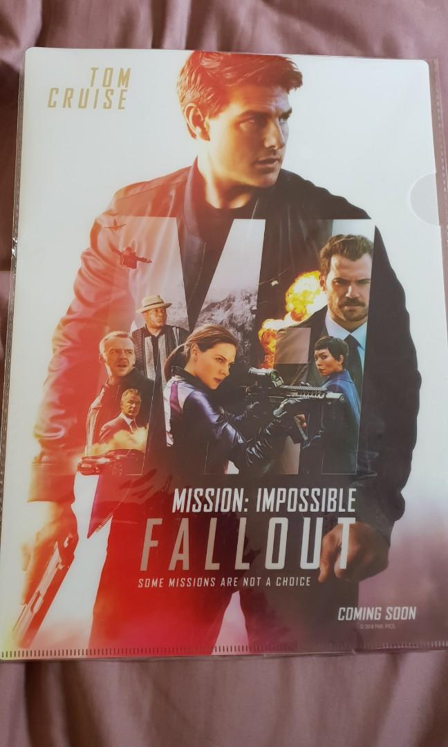 MISSION: IMPOSSIBLE - FALLOUT - Folder, Hobbies & Toys, Stationery ...