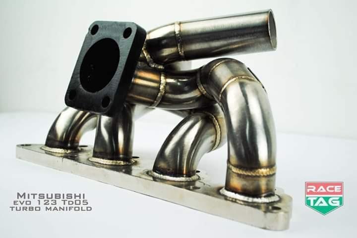 MITSUBISHI EVO 123 TD05 TURBO MANIFOLD, Auto Accessories on Carousell