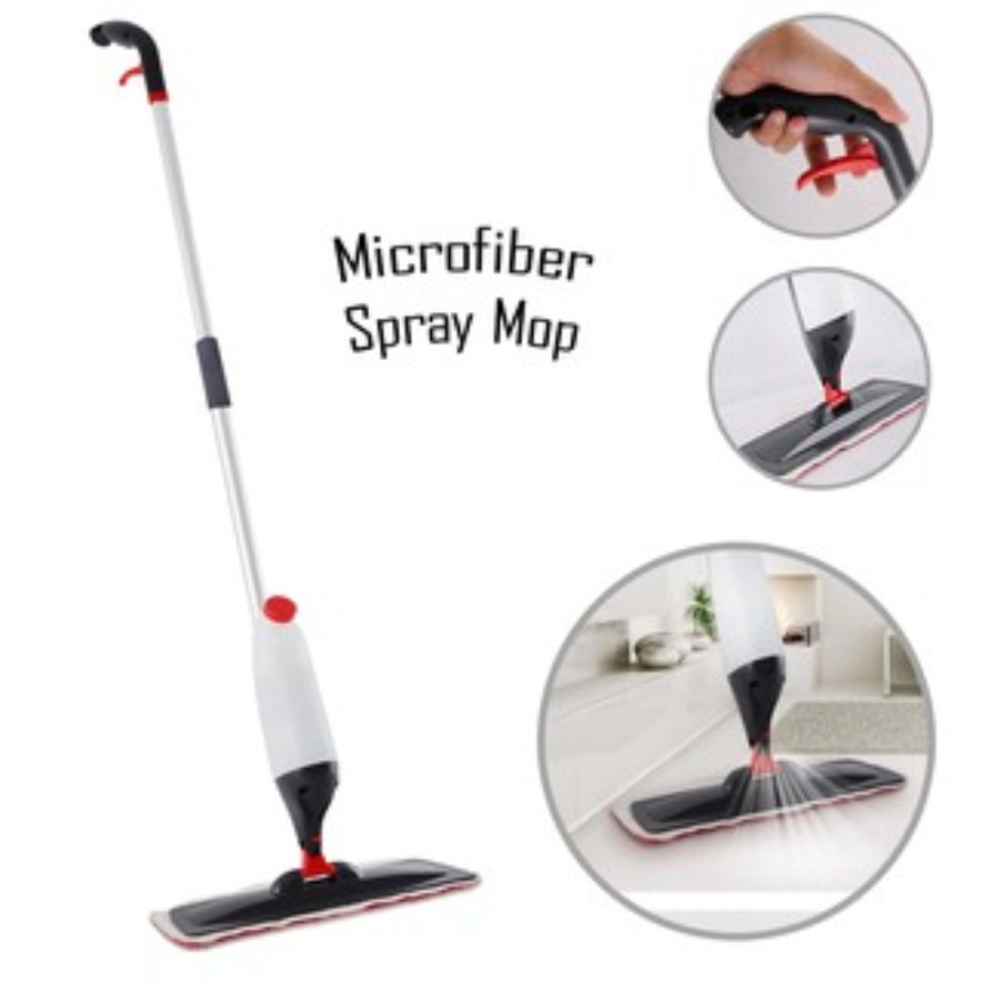 New Technology Ultra Clean Flexible Spray Mop + Microfiber Pad, Health ...