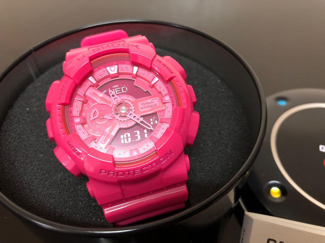 Original G-SHOCK HYPER COLORS GA-110B-4, Men's Fashion, Watches ...