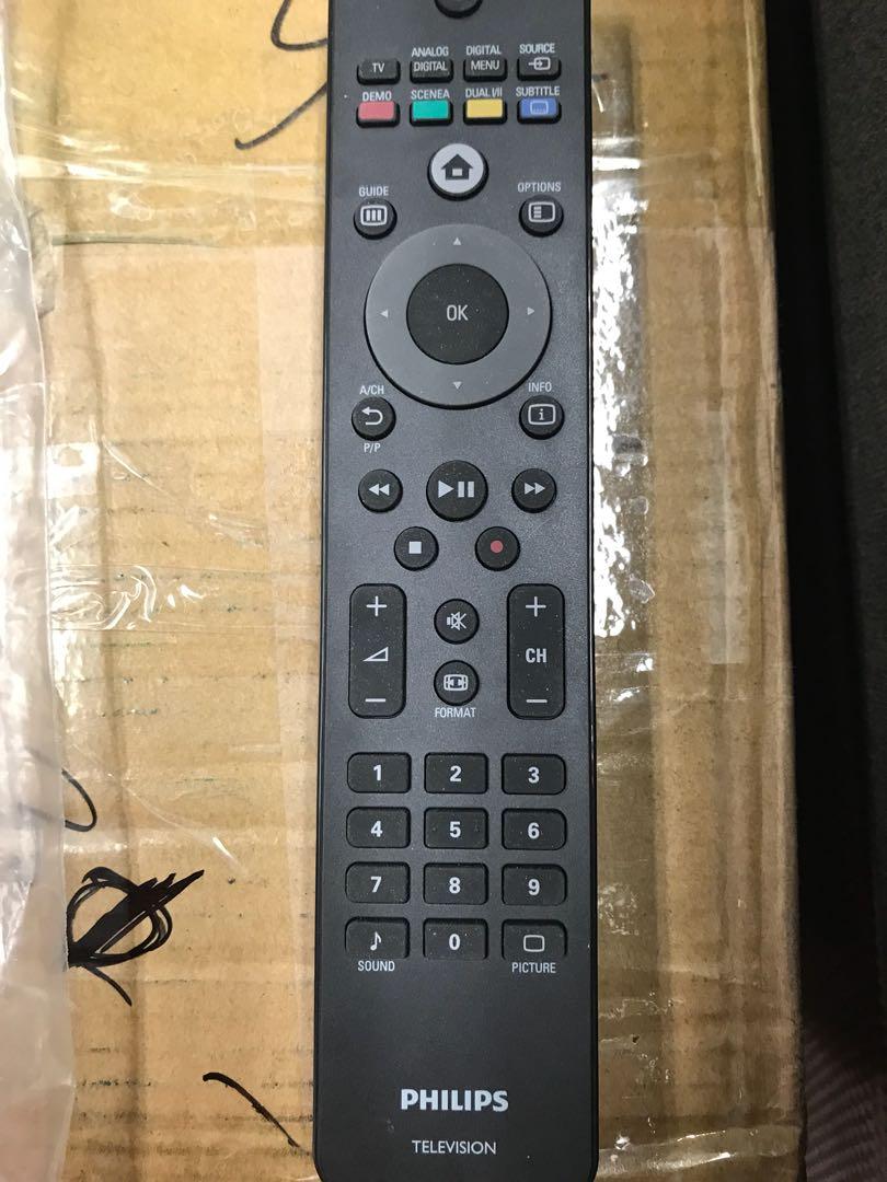 Philips tv remote電視遙控器, 家庭電器, 電視 & 其他娛樂, 電視 - Carousell
