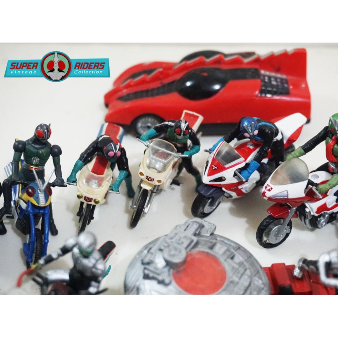 Rider Machines Chronicle - complete Kamen Rider Showa set, Hobbies ...