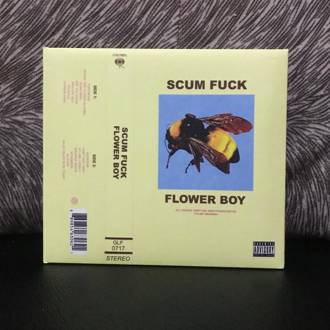 Scum Fuck Flower Boy CD by Tyler The Creator, Hobbies & Toys, Music ...