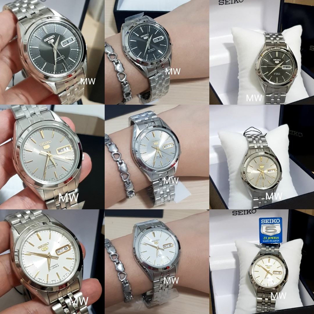 Seiko 5 automatic stainless steel watch snkl17 19 23 brand new, Mobile Phones & Gadgets ...