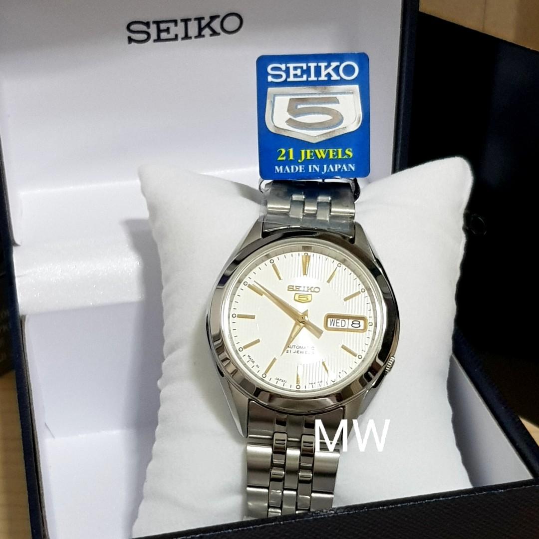 Seiko 5 automatic stainless steel watch snkl17 19 23 brand new, Mobile ...
