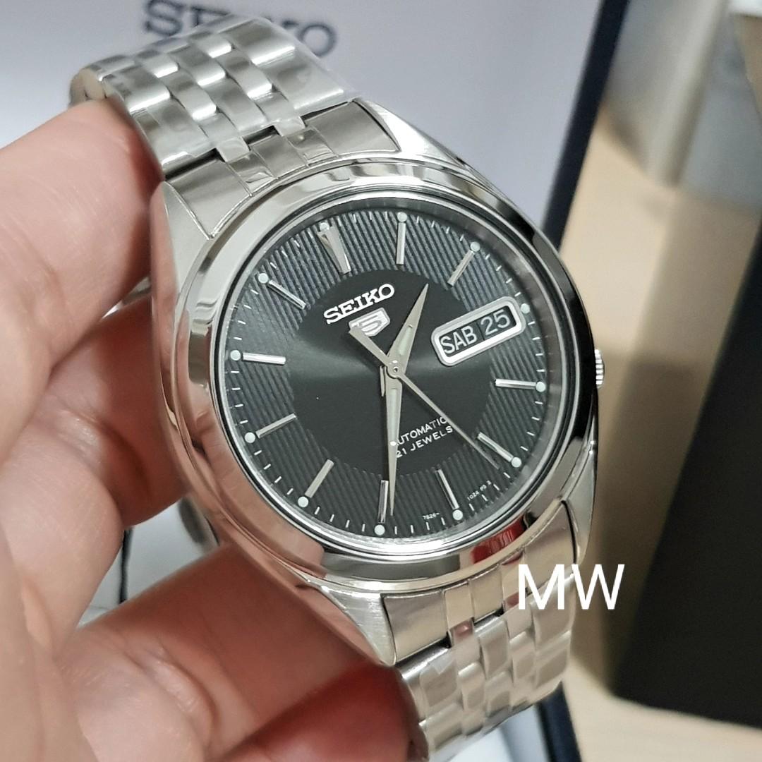 Seiko 5 automatic stainless steel watch snkl17 19 23 brand new, Mobile ...