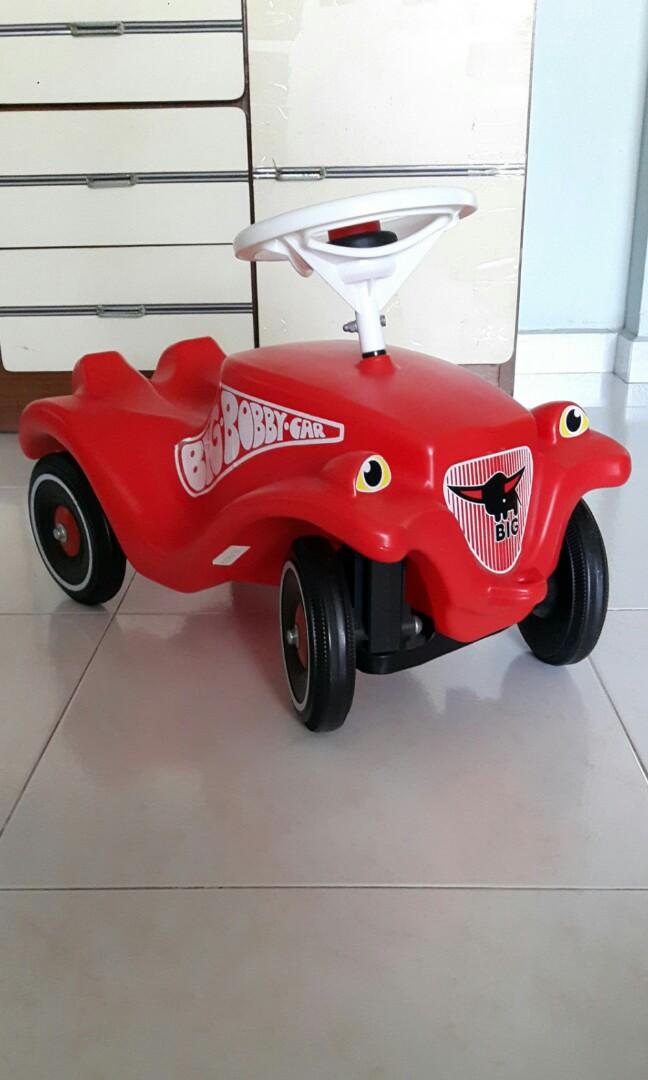 Children Big Bobby Car Classic Red, Hobbies & Toys, Toys & Games on ...