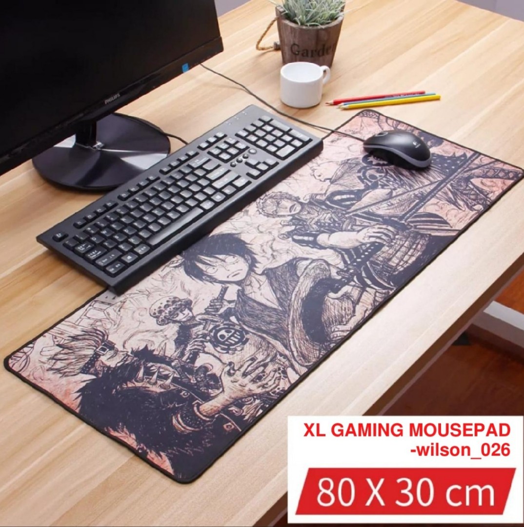 XL Gaming Mousepad / Desk Mat One Piece Theme, Computers & Tech, Parts ...