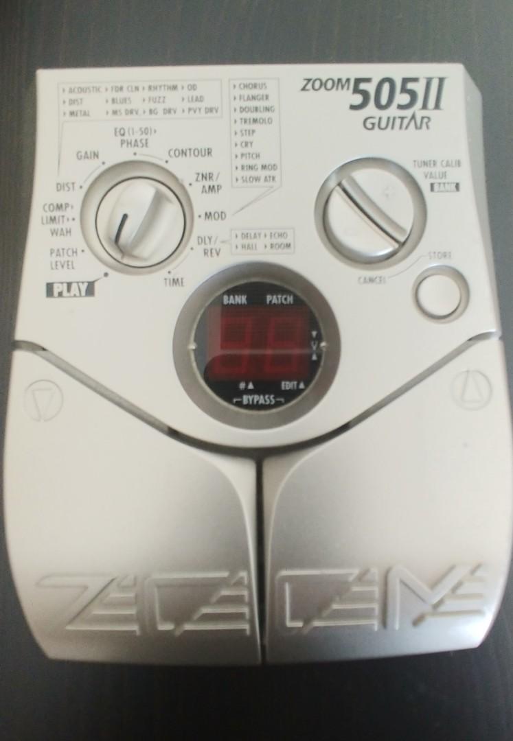 Zoom 505II Guitar Effects Pedal, Hobbies & Toys, Music & Media, Musical ...