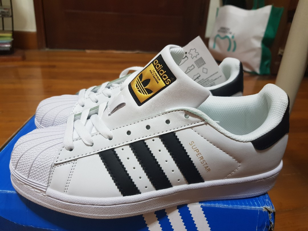 Adidas Superstar White, Women's Fashion, Footwear, Sneakers on Carousell
