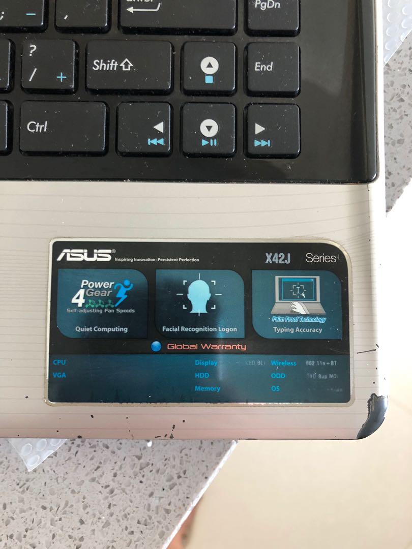 ASUS X42J, Computers & Tech, Parts & Accessories, Computer Parts on Carousell