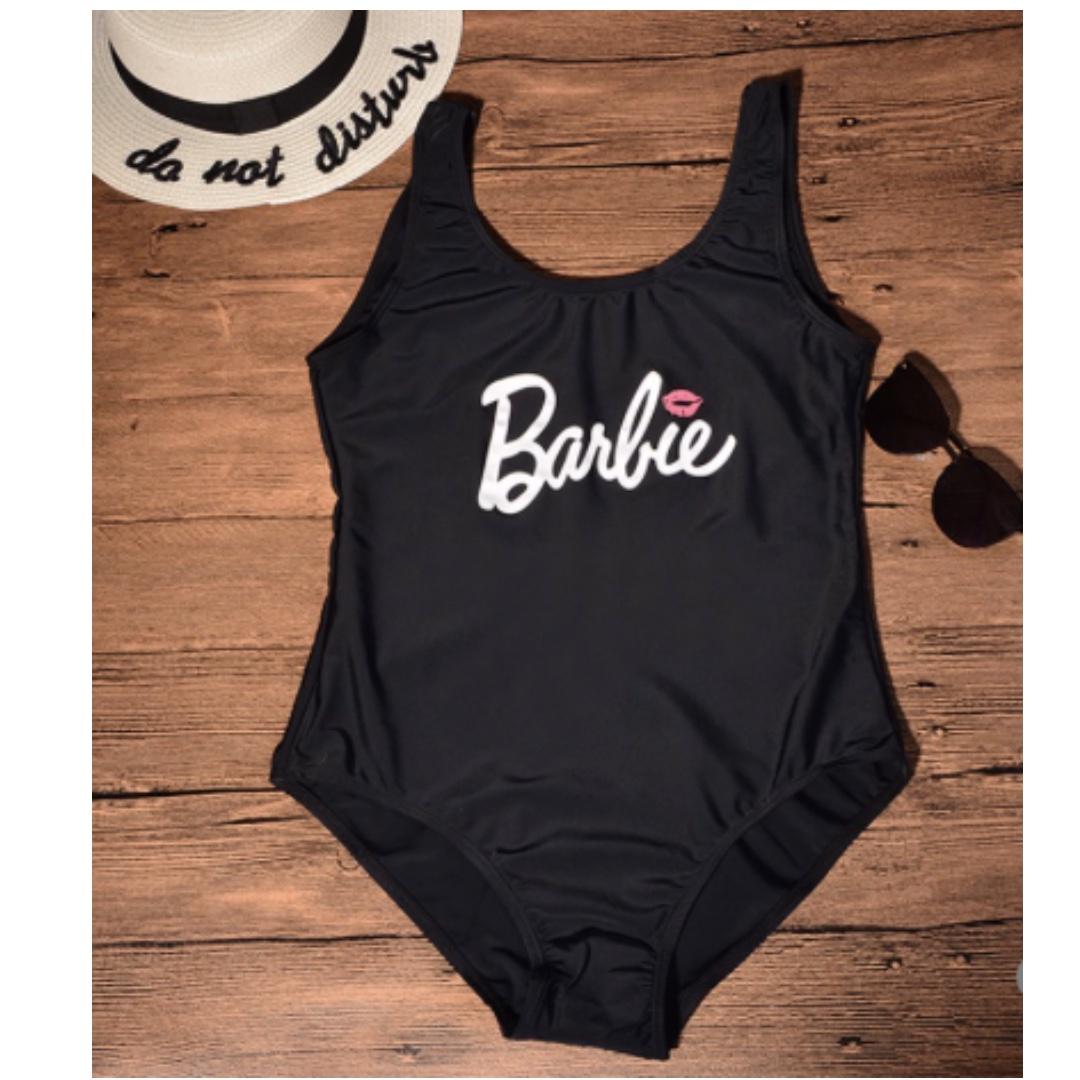 Barbie One Piece Swimsuit, Women's Fashion, Swimwear, Bikinis ...