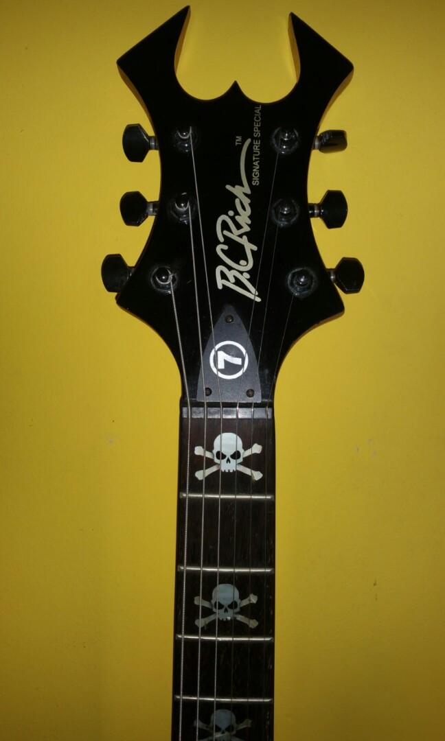 Bc Rich M7 Mick Thomson Warlock - Electric Guitar, Hobbies & Toys ...