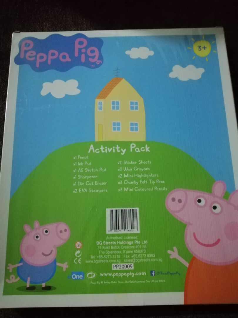 BN Peppa Pig Activity Pack, Hobbies & Toys, Stationery & Craft ...