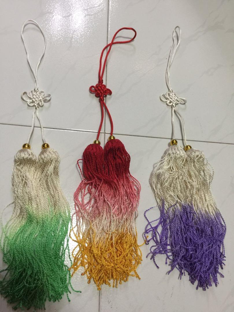 Chinese sword tassel, Hobbies & Toys, Stationery & Craft, Craft ...
