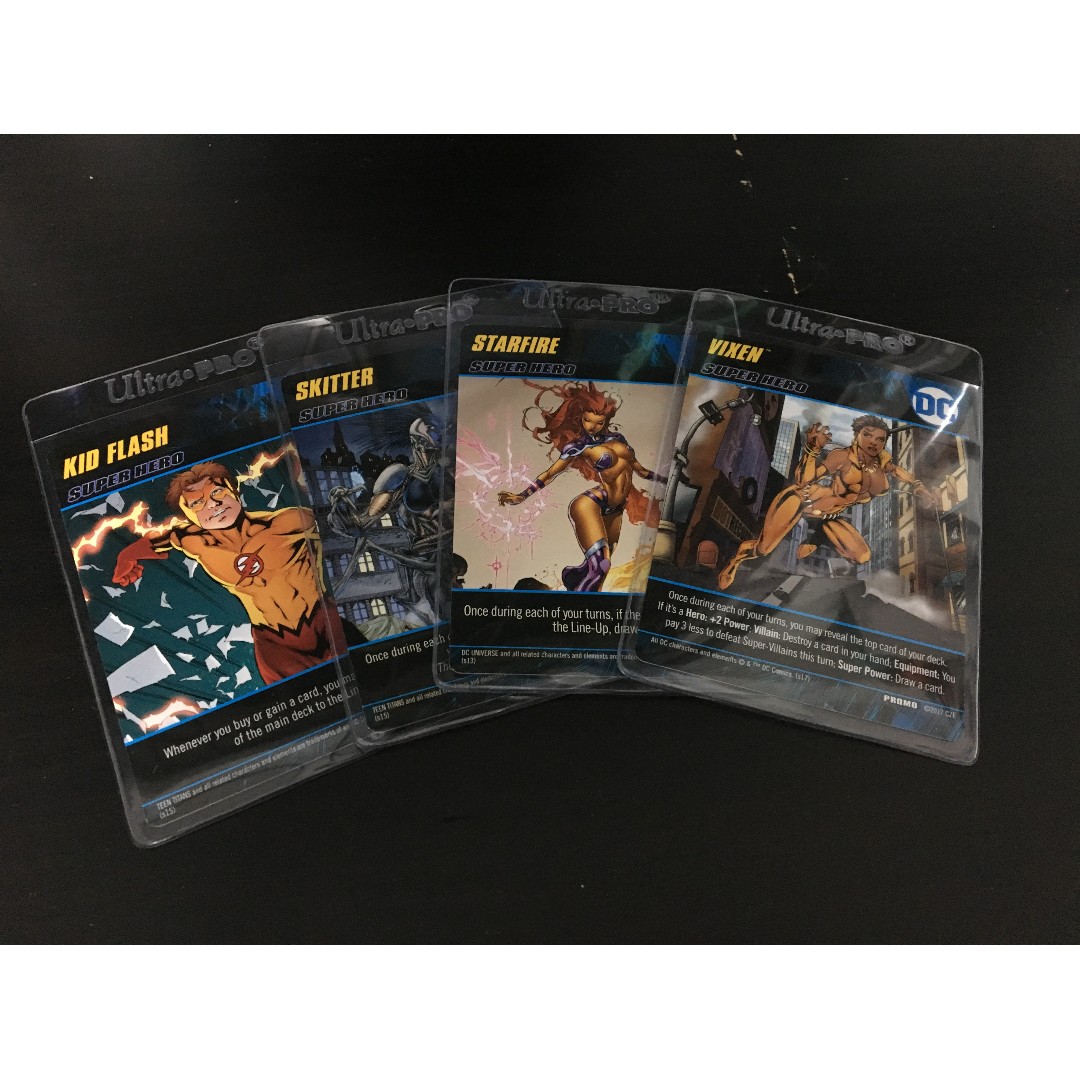 DC Deck Building Game Promo Cards DBG TCG, Hobbies & Toys, Toys & Games ...