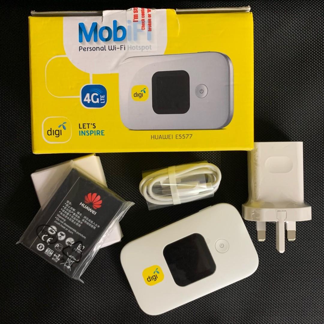Digi Huawei E5577 4G LTE MiFi Modem Router 150Mbps COD/WALK IN/POSTAGE ...