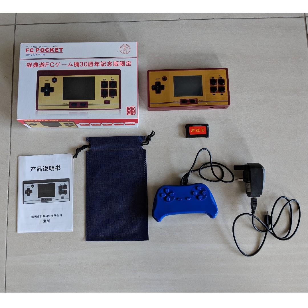 FC Pocket Game Console (Pre-loaded old school games), Hobbies & Toys ...
