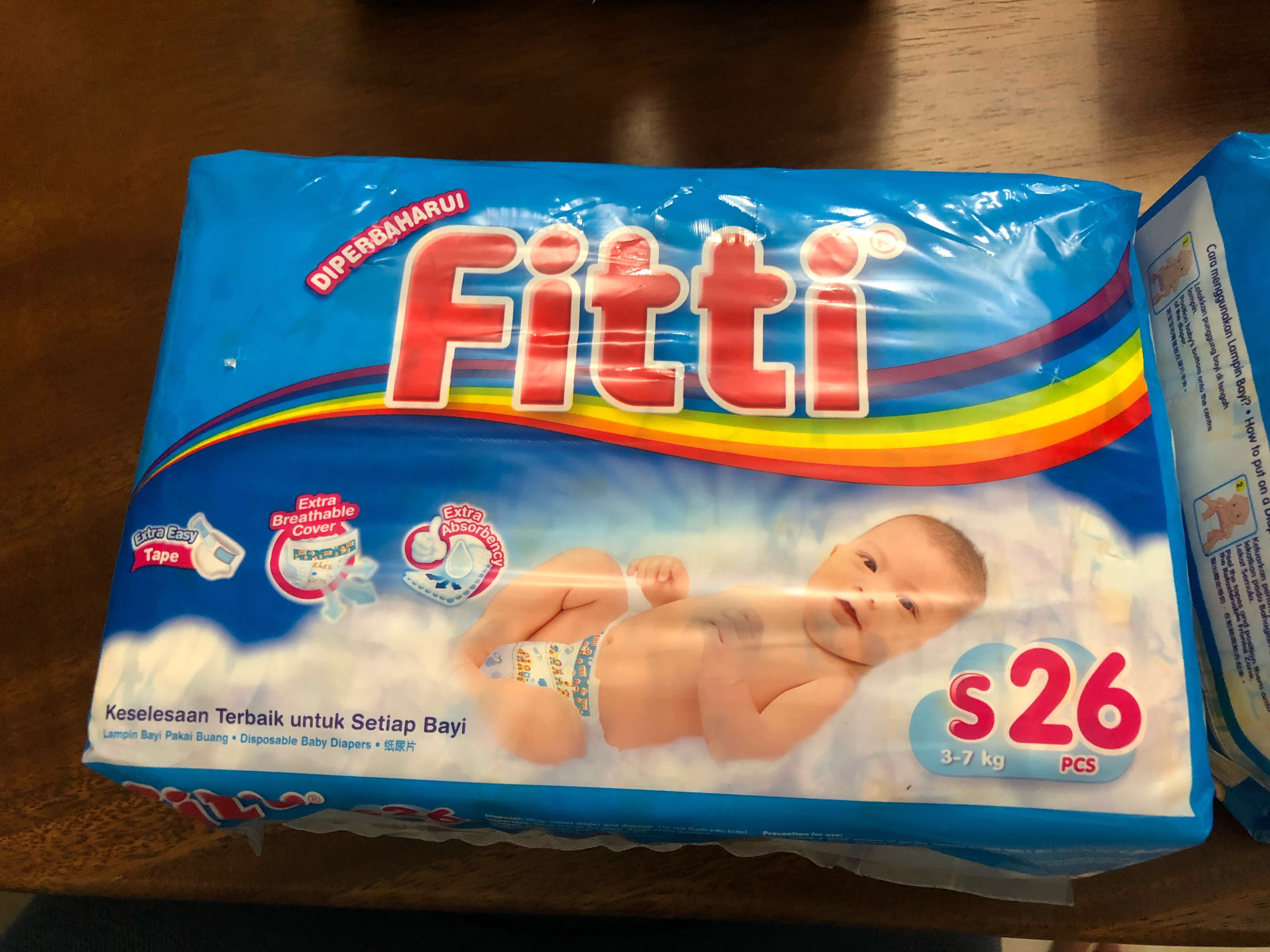 Fitti Diapers, Babies & Kids, Bathing & Changing, Diapers & Baby Wipes ...