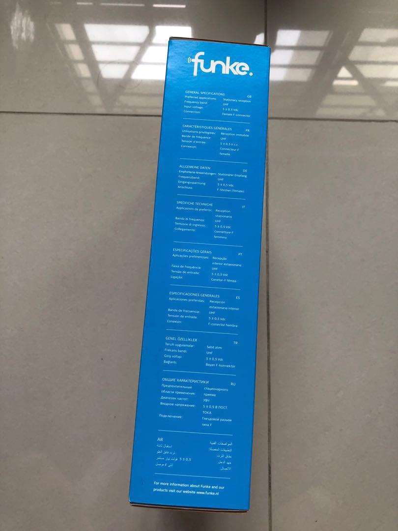 Funke Indoor Digital Antenna, TV & Home Appliances, TV & Entertainment ...
