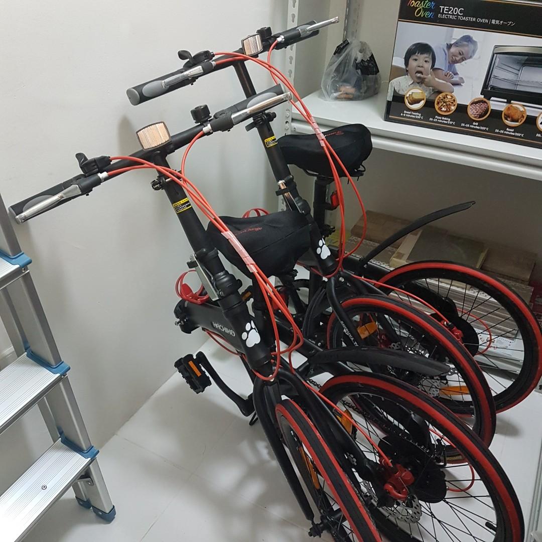 Hachiko HA-01 foldable bicycle (20" wheels), Sports Equipment, Bicycles & Parts, Bicycles on ...