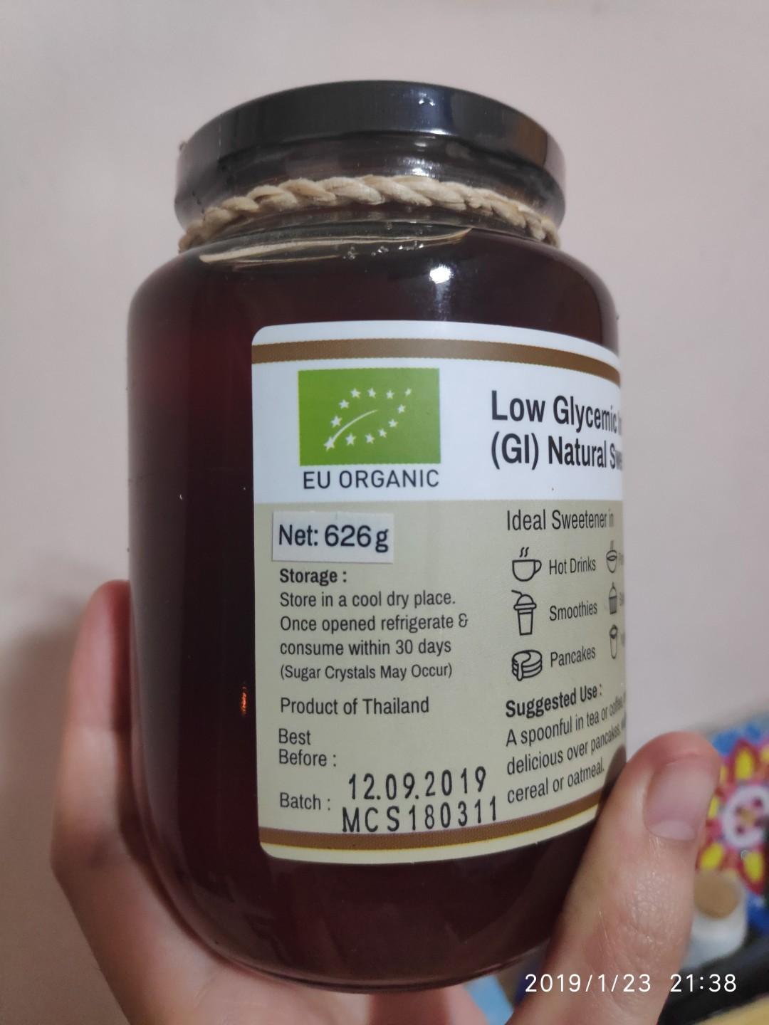 Healthy low GI Nature's nutrition organic coconut syrup, Health ...