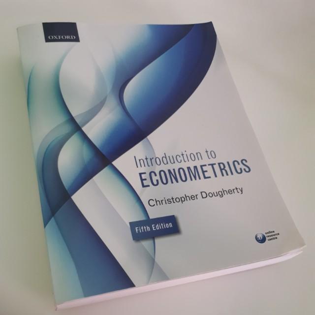 Introduction To Econometrics By Christopher Dougherty 5th Edition Computers And Tech Office