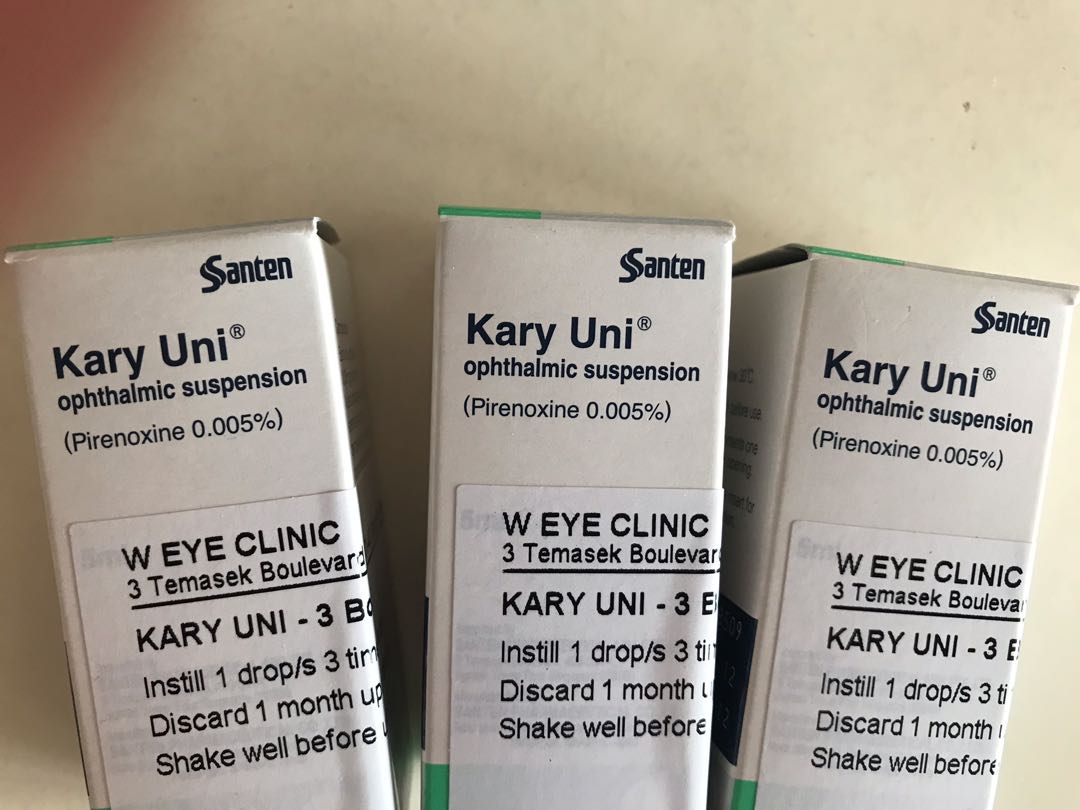 Kary Uni eye drops on Carousell