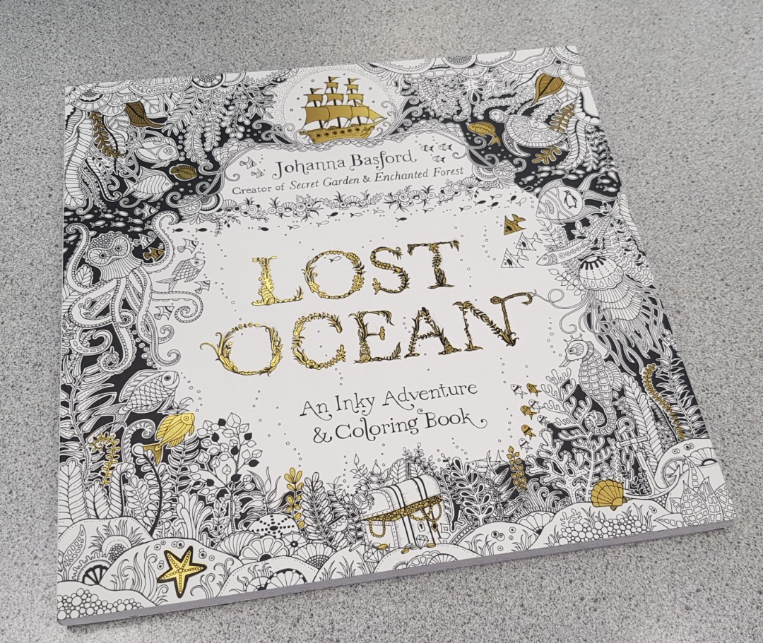 Lost Ocean Colouring Book, Hobbies & Toys, Books & Magazines, Children ...