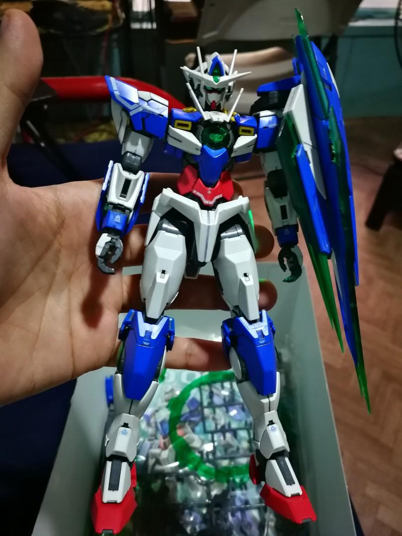 MG 1/100 Gundam 00 QanTa with Full saber add on, Hobbies & Toys, Toys ...