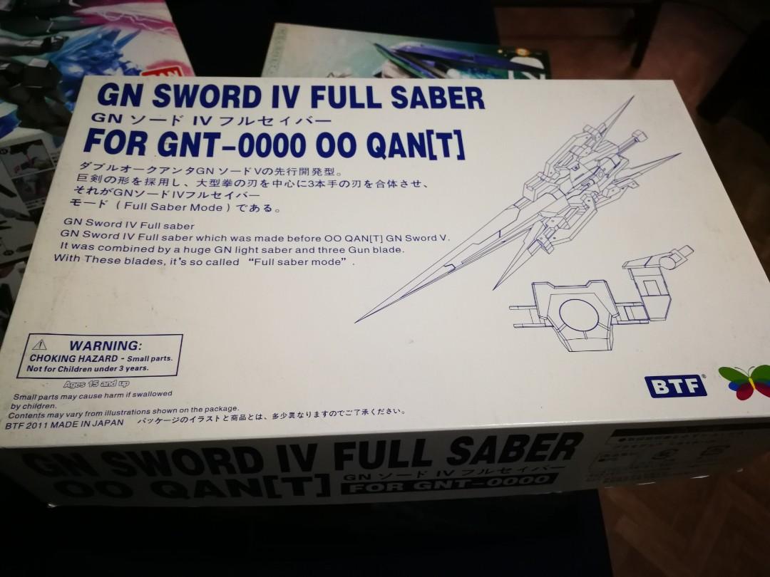 MG 1/100 Gundam 00 QanTa with Full saber add on, Hobbies & Toys, Toys ...