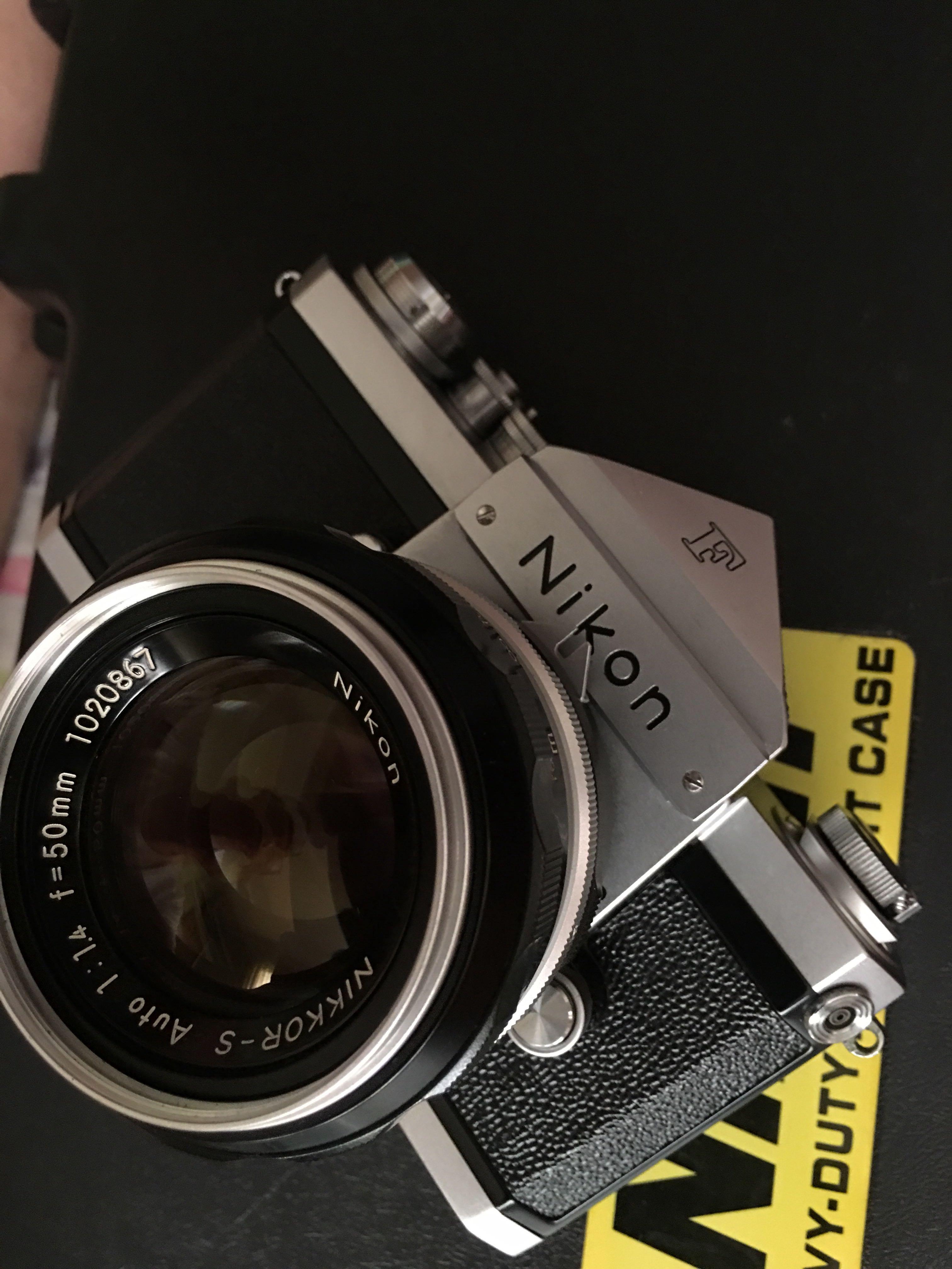 New Year Special Sale. Vietnam War Era Nikon F, Standard Prism ...