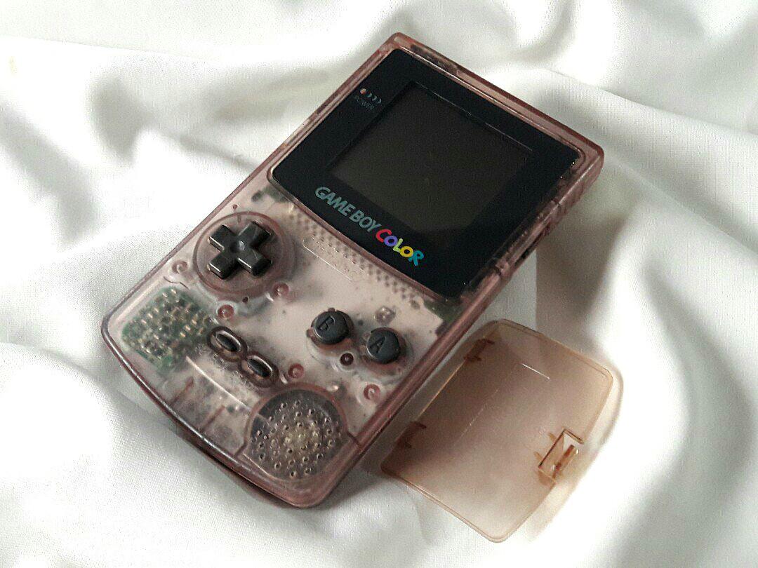 Nintendo Gameboy Color Atomic Purple free 3 carts, Video Gaming, Video ...
