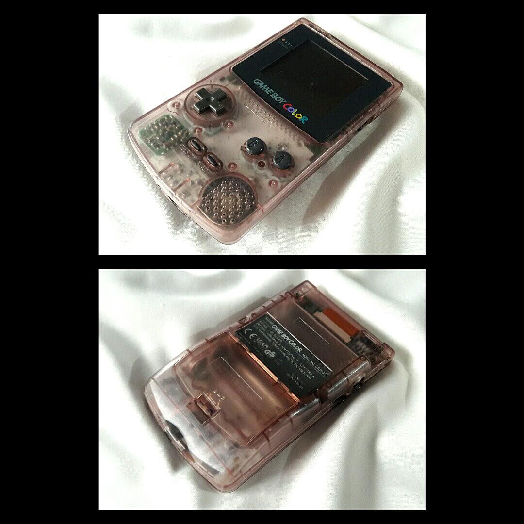 Nintendo Gameboy Color Atomic Purple free 3 carts, Video Gaming, Video ...