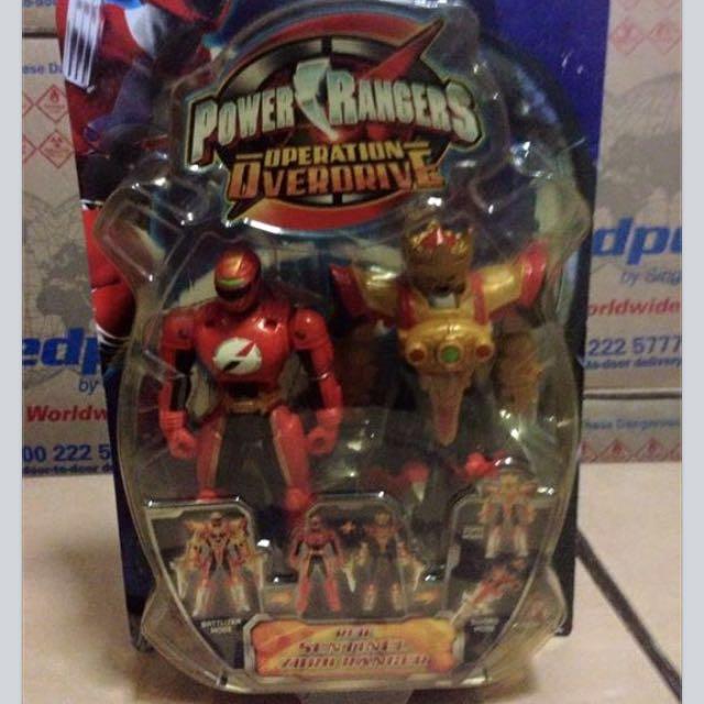Power Rangers Operation Overdrive Red Sentinel Ranger