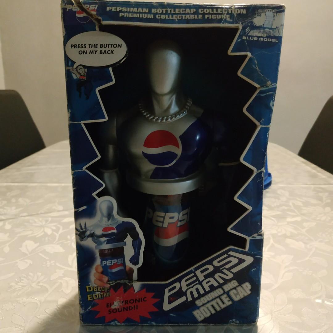 #June2024 - Vintage Collectible Collection Pepsi Man Bottle Cap Figure ...
